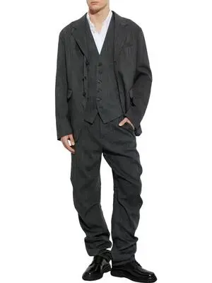 Dsquared2 Herringbone-pattern Waistcoat - Grey