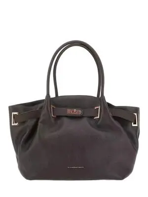 ALEXANDER SMITH Brooke Embossed-logo Tote Bag - Brown