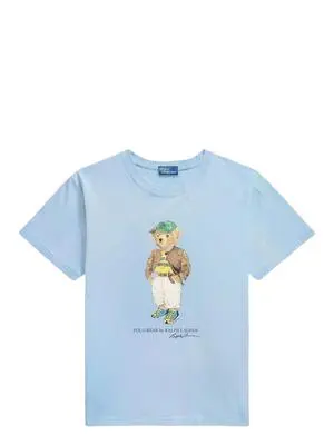 Polo Ralph Lauren Polo Bear Cotton T-shirt Blue