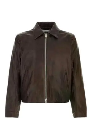 OUR LEGACY Matted Leather Jacket
