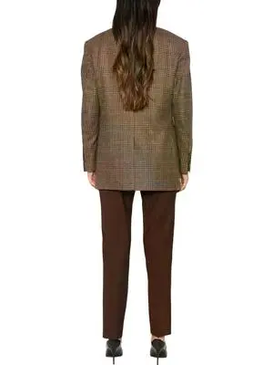 Tagliatore Prince Of Wales Check Single-breasted Blazer - Neutrals