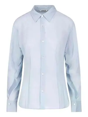 Auralee Button-up Shirt Blue