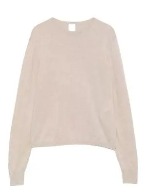 Eleventy Crew-neck Long-sleeve Sweater - Neutrals