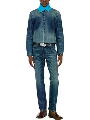 DIESEL® D-glory-fsj Denim Jacket - Blue