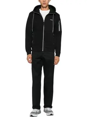 MURPHY&NYE Rhump Zip-up Drawstring Hoodie - Black
