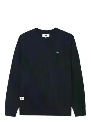 CHOCOOLATE Cable-knit Logo-patch Sweater - Blue