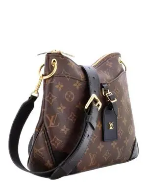 LOUIS VUITTON Odeon Nm Handbag Monogram Canvas Pm Crossbody Bag - Brown