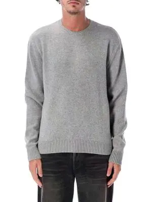 Colorful Standard Crew-neck Ribbed-trim Sweater - Grey