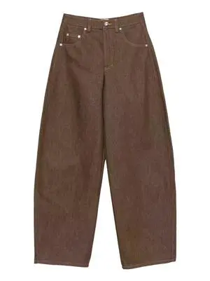 Séfr Soline Raw-denim Jeans - Brown