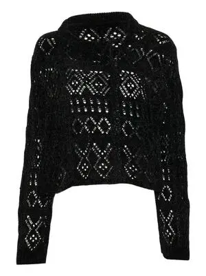 Y’s Chenille Sweater - Black
