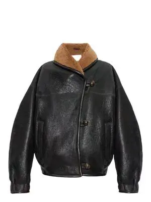 Isabel Marant Étoile Charina Shearling Jacket - Brown
