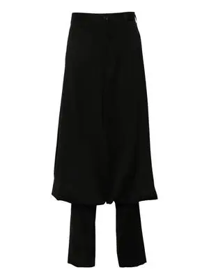 COMME DES GARÇONS Layered Draped Trousers