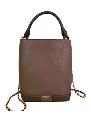 TWINSET Chain-strap Backpack - Brown