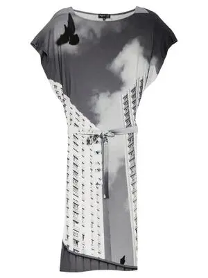 AGNES B. Gouh Midi Dress