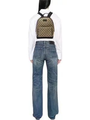 Gucci 2016-2026 Small Gg Supreme Eden Day Backpack - Black