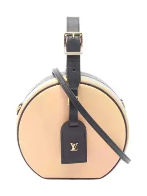 LOUIS VUITTON 2015-2026 Bicolor Calfskin Petite Boite Chapeau Satchel - Neutrals