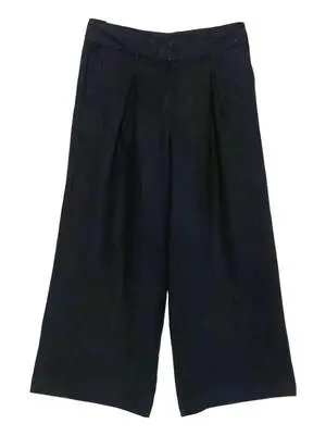 MAISON123 Pleated-design Trousers - Blue