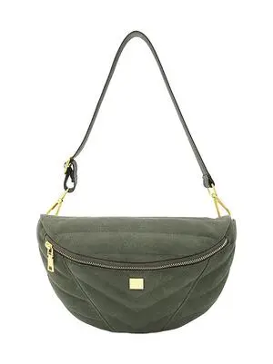 THINK ROYLN Little Runway Medium Suede Crossbody