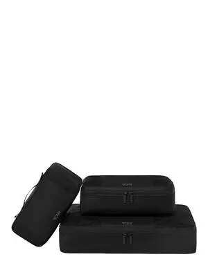 Tumi Carry On Packing Cubes, Set Of 3 Black