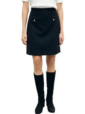 GERARD DAREL Thea Button Detail Skirt
