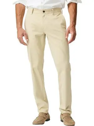 Rodd & Gunn Thomas Road Cotton Blend Brushed Chino Pants - Stone