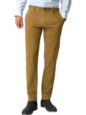Rodd & Gunn Thomas Road Cotton Blend Brushed Chino Pants - Tan