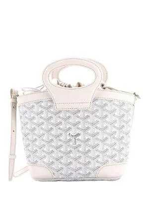 Goyard Beluga Bag Coated Canvas - White