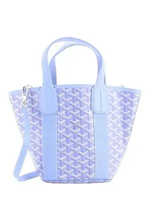 Goyard Pm Belharra Tote Coated Canvas - Blue