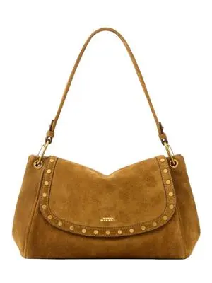 Isabel Marant Étoile Chany M Suede Bag - Cognac