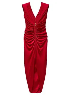 Versace Viscose-jersey Gown - Red