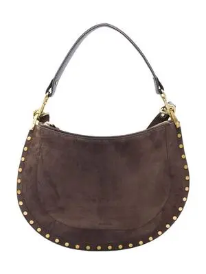 Isabel Marant Étoile Zippered Shoulder Bag Coffee