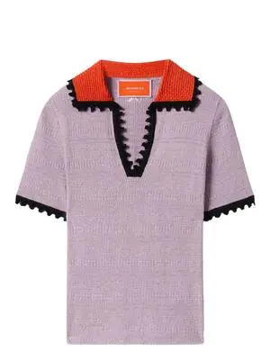 La DoubleJ Colour-block T-shirt - Pink