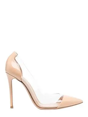GIANVITO ROSSI Transparent Panel Pointed Stilettos