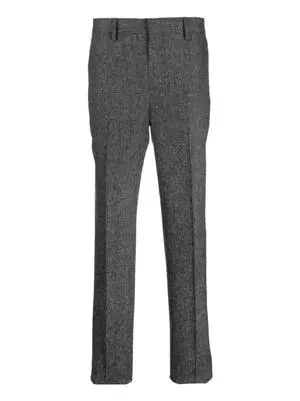Moschino Slim-fit Tailored Trousers - Black