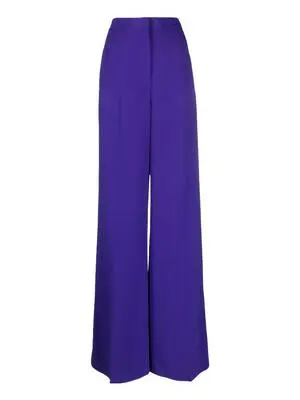 Moschino High-waist Wide-leg Trousers - Blue