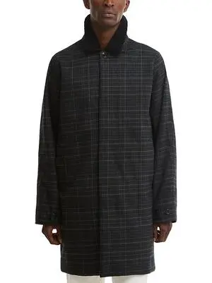 Barbour Winter Lorden Check Rain Jacket - Shadow