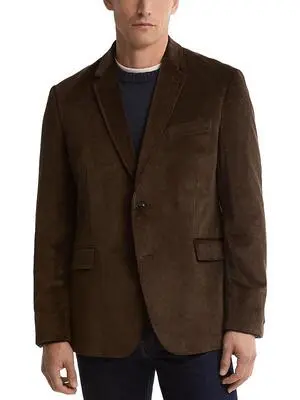 Barbour Brosnan Cotton Blend Tailored Fit Blazer - Brown