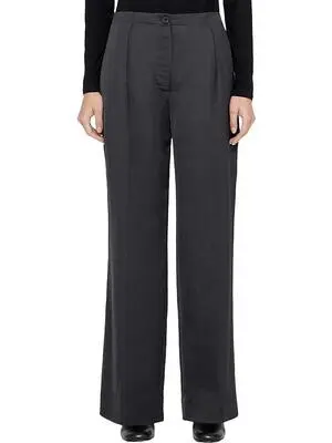 ALLSAINTS Leonie Satin Wide Leg Pants - Ink Blue