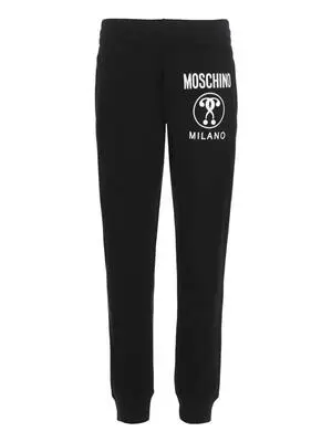 Moschino Logo-print Track Pants - Black