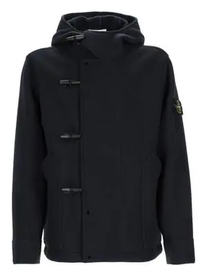 Stone Island Wool-cashmere Sports Jacket - Blue