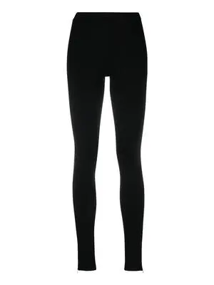 TOTEME Zip Leggings - Black