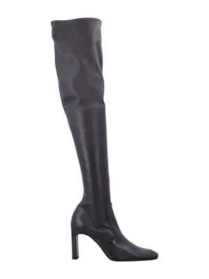 TOTEME Toteme Stretch Nappa Leather Over-the-Knee Boots With Set-Back Bar Heel