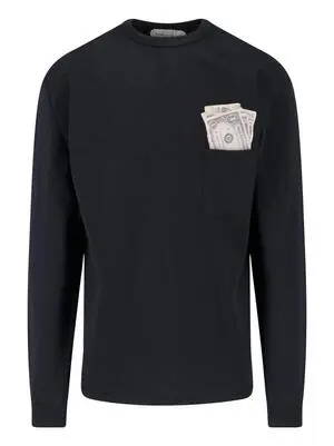 ERL Long Sleeve Pocket T-shirt - Black