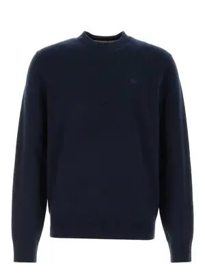 Burberry Stretch Cashmere Blend Sweater - Blue