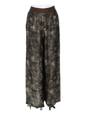 UMA WANG Uma Wang Women's Viscose-Cupro Trousers Green