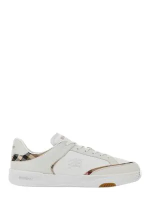 Burberry Harrow Sneakers - Whitearchivebeig