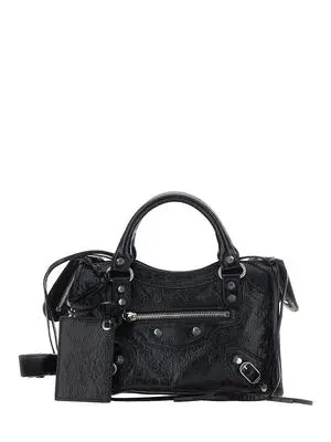 Balenciaga Le City Mini Handbag - Black