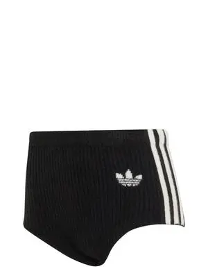 Adidas X Jennie Knitted Short Shorts Asia Sizing - Black