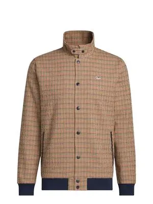 Adidas Houndstooth Jacket Asia Sizing - Shadow Brown