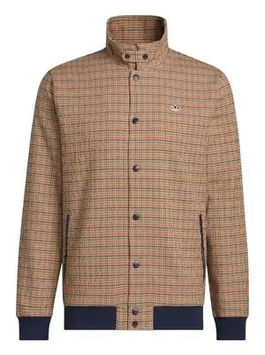 Adidas Houndstooth Jacket Asia Sizing - Shadow Brown